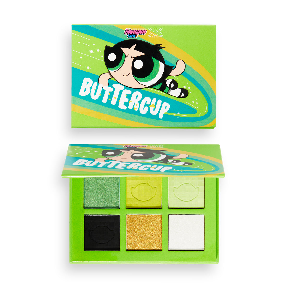 Revolution Powerpuff Buttercup Power Shadow Palette | UK&EU wholesaler ...