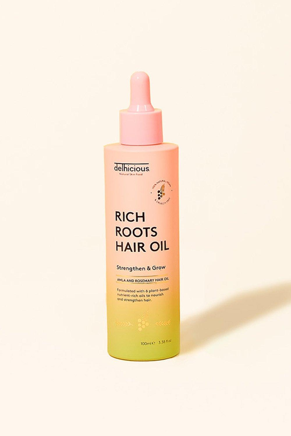 Delhicious Rich Roots Amla & Rosemary Hair Oil | UK & EU distributor ...