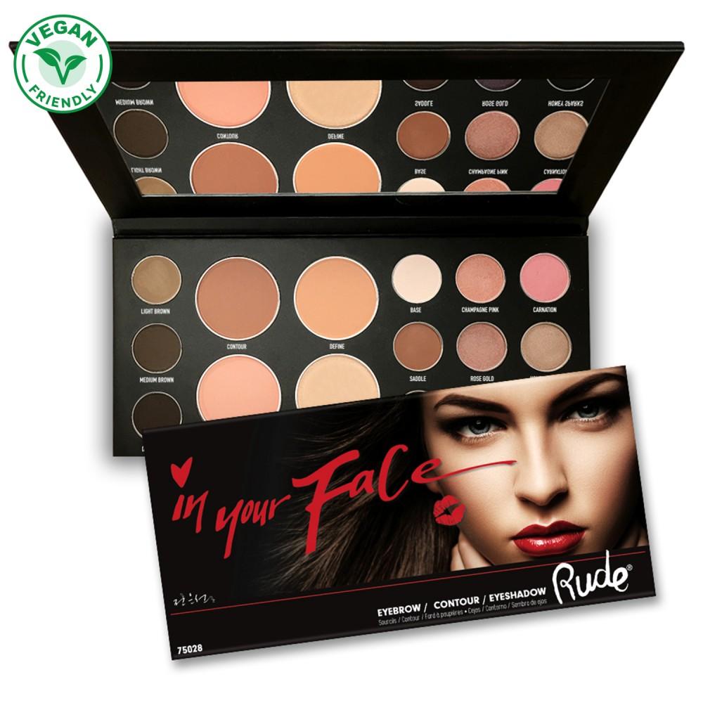 Rude In Your Face 3-in-1 Face Palette | UK&EU makeup distributor | B2B ...